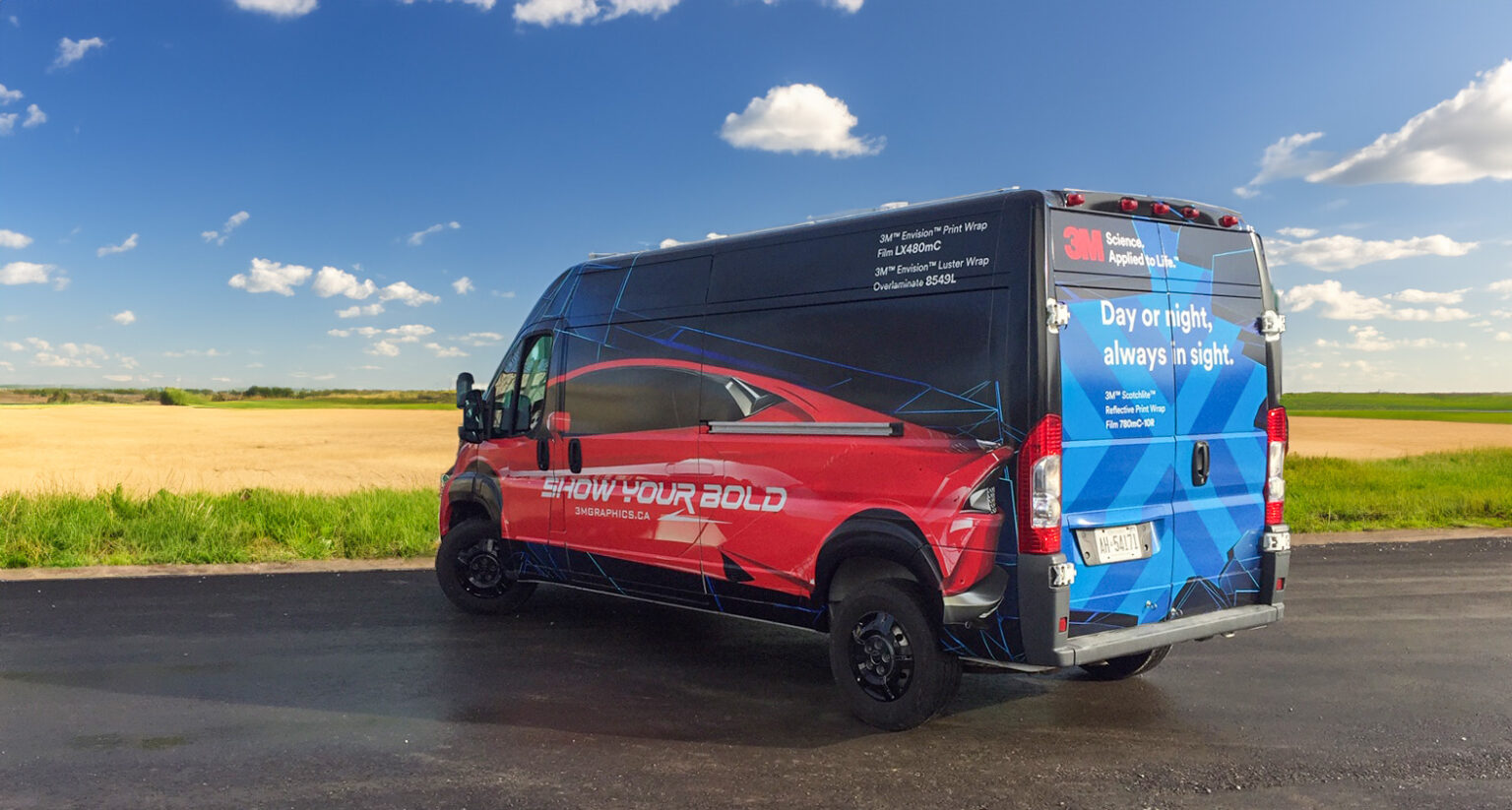 INPS Fleet Solutions - 3M Graphics Advertising Van