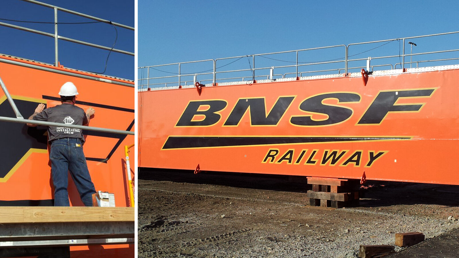 INPS Fleet Solutions - BNSF Railway Graphics
