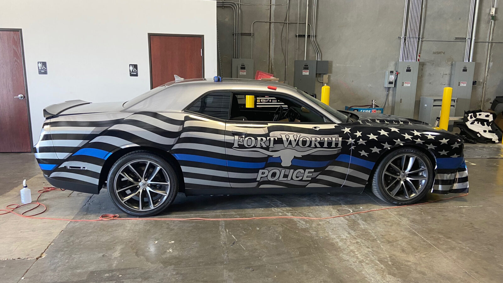 INPS Fleet Solutions - Fort Worth Police Vehicle Wrap