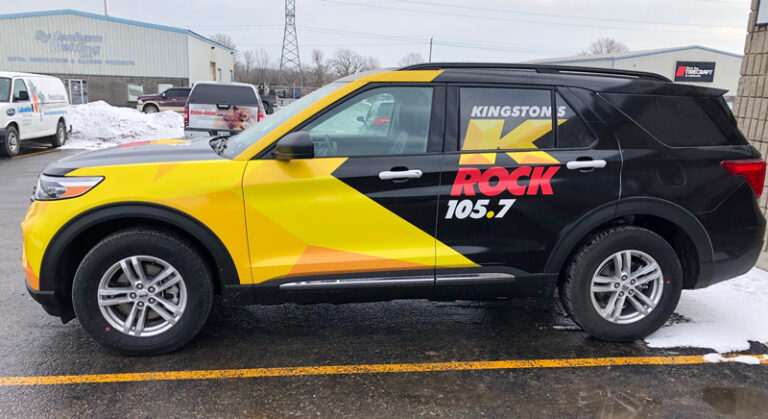 INPS Fleet Solutions - Rogers Media Promotional Wraps